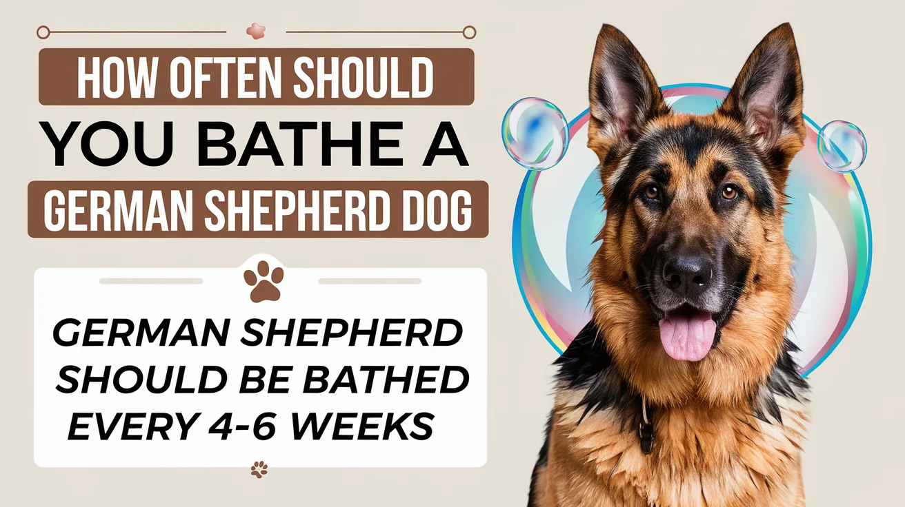 How Often Should You Bathe a German Shepherd Dog? A Comprehensive Guide ...