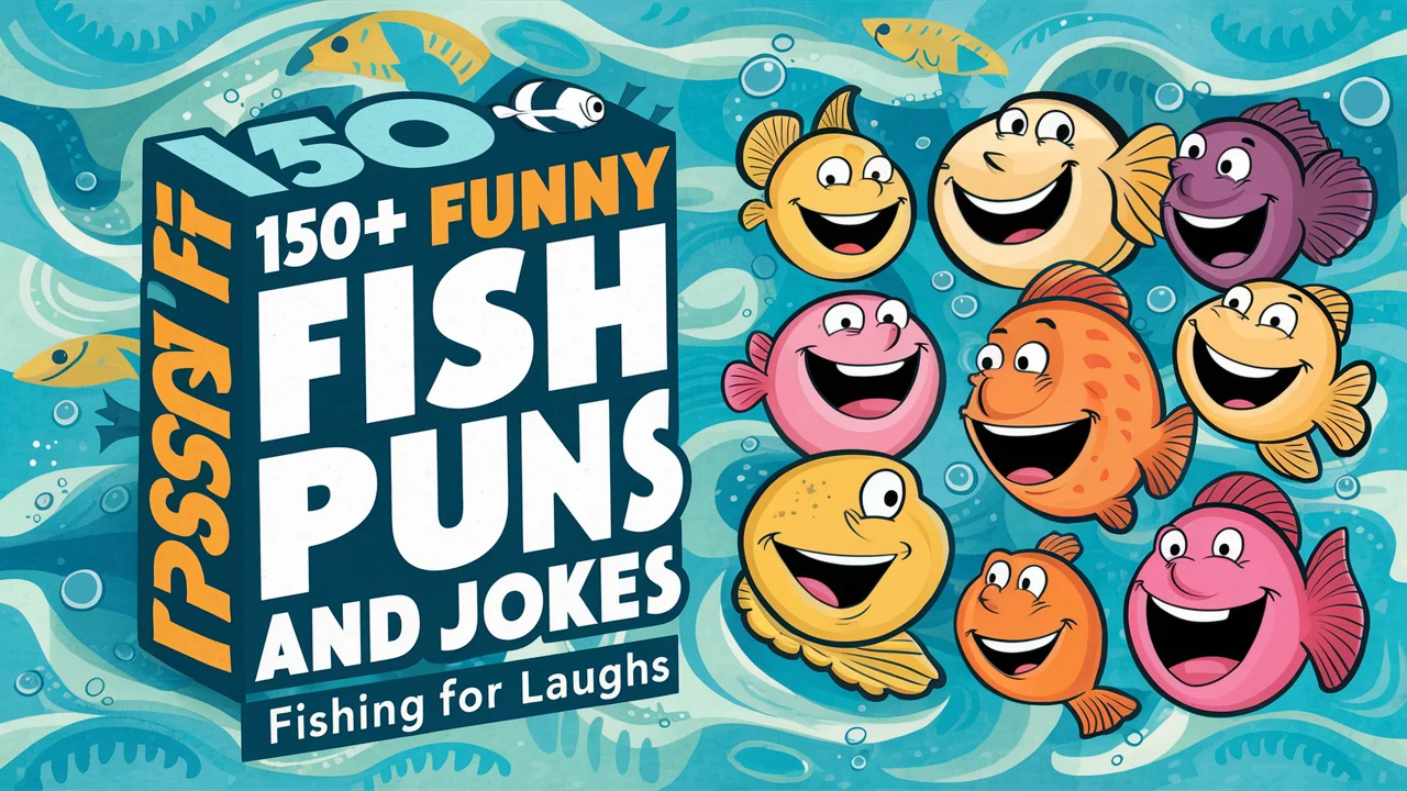 150+ Funny Fish Puns and Jokes: Fishing for Laughs